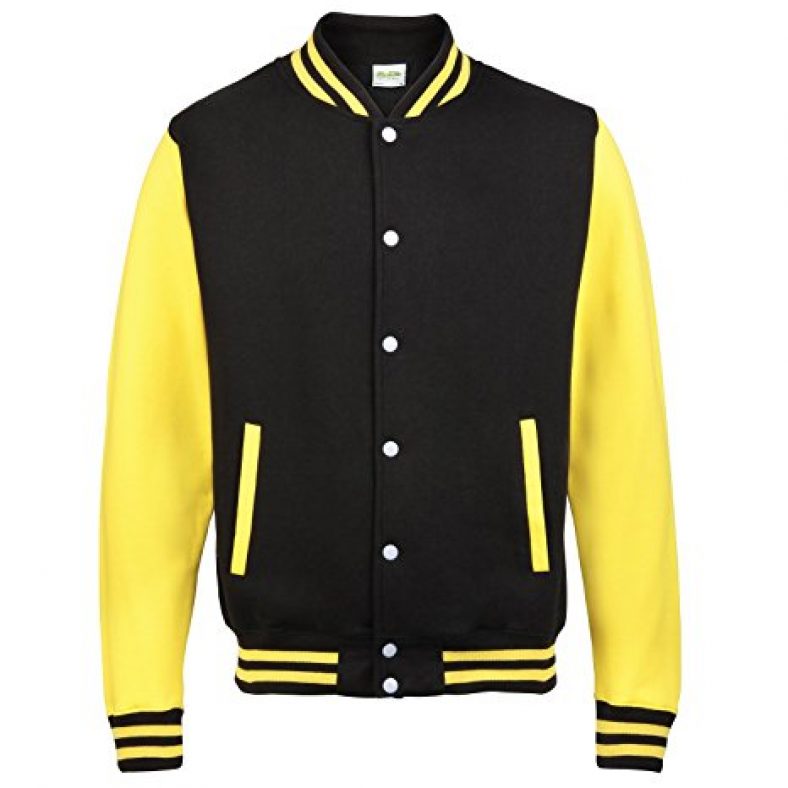 Buy AWDis Hoods Boys' Varsity Letterman Jacket city